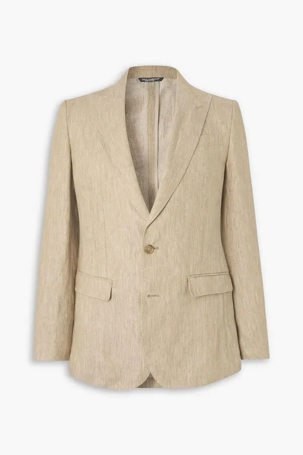 Dolce & Gabbana Linen Suit Jacket