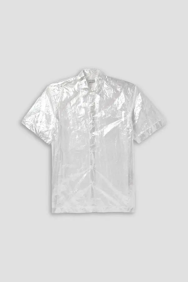 Dries Van Noten Doublefaced Crinkledshell Shirt