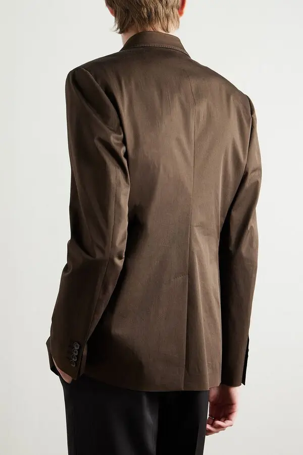 Dolce & Gabbana Sicilia Doublebreasted Cottonblend Gabardine Blazer