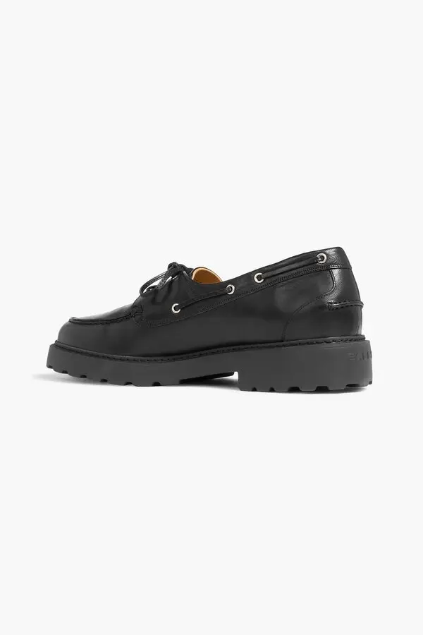 Bally Gelisa Leather Loafers