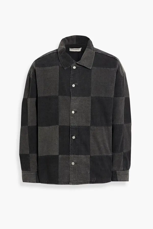 FRAME Patchwork Denim Jacket