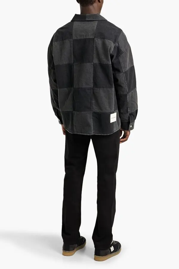 FRAME Patchwork Denim Jacket
