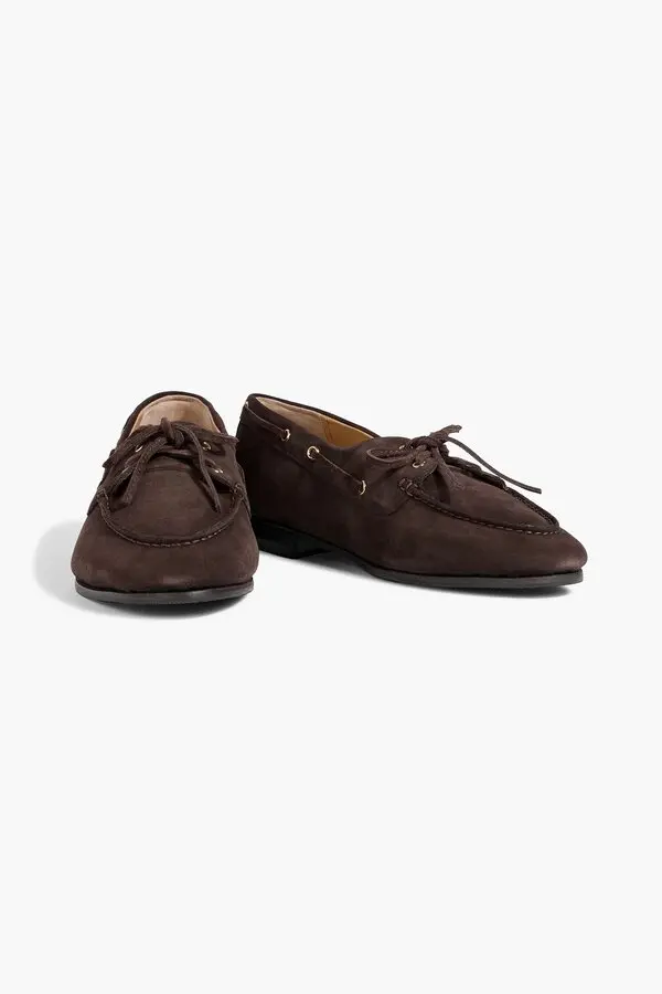 Bally Suede Boat Shoes