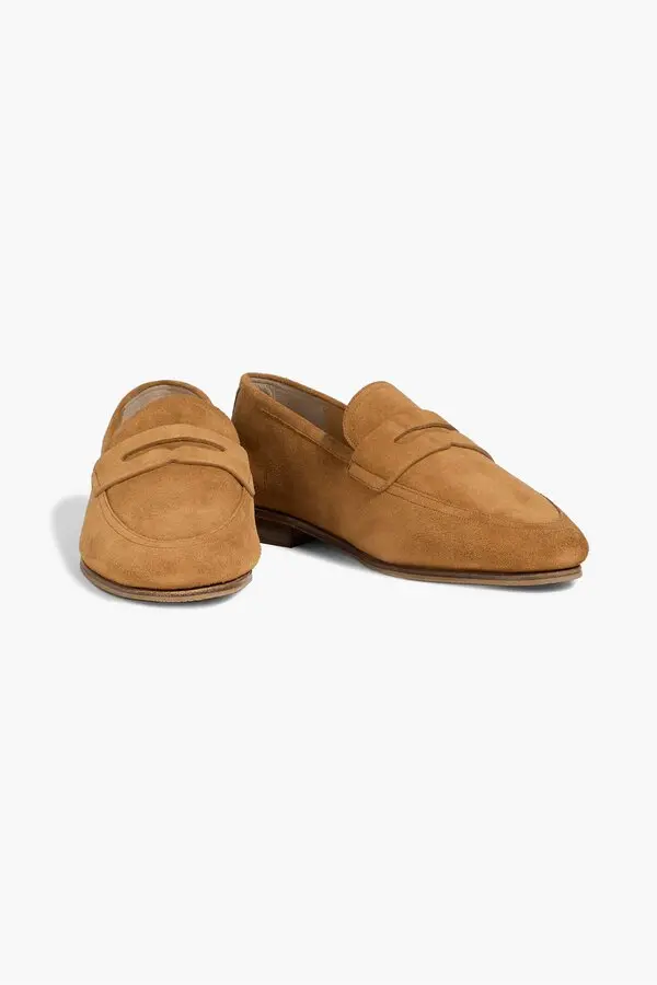 Bally Pleven Suede Penny Loafers