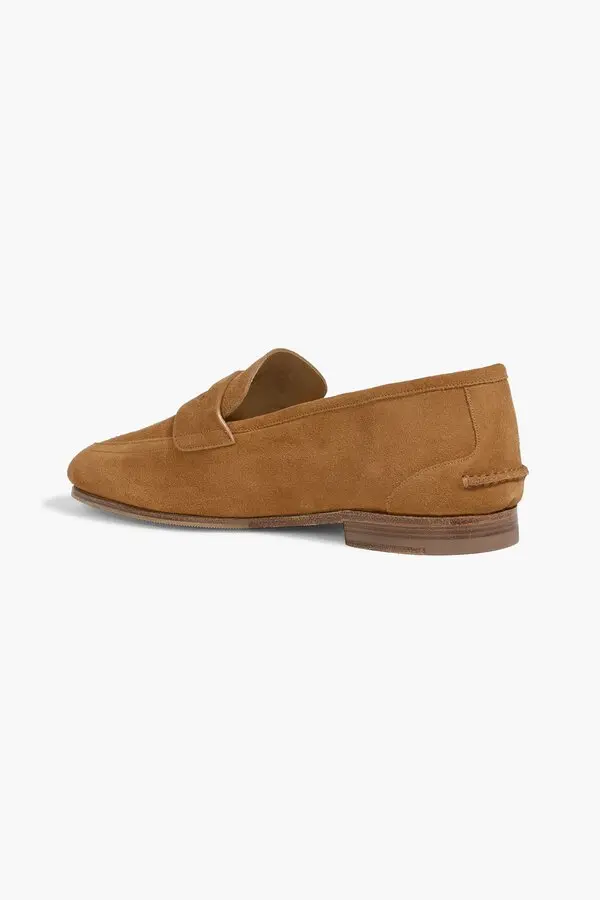 Bally Pleven Suede Penny Loafers
