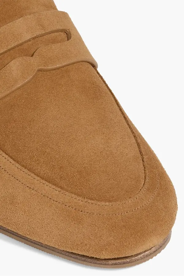 Bally Pleven Suede Penny Loafers