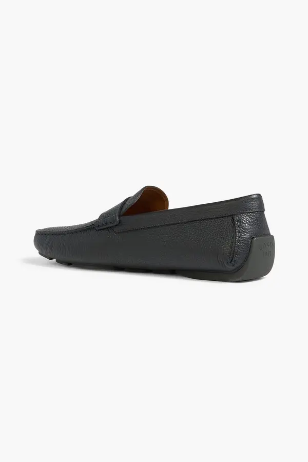 Bally Wolter Pebbled Leather Driving Shoes