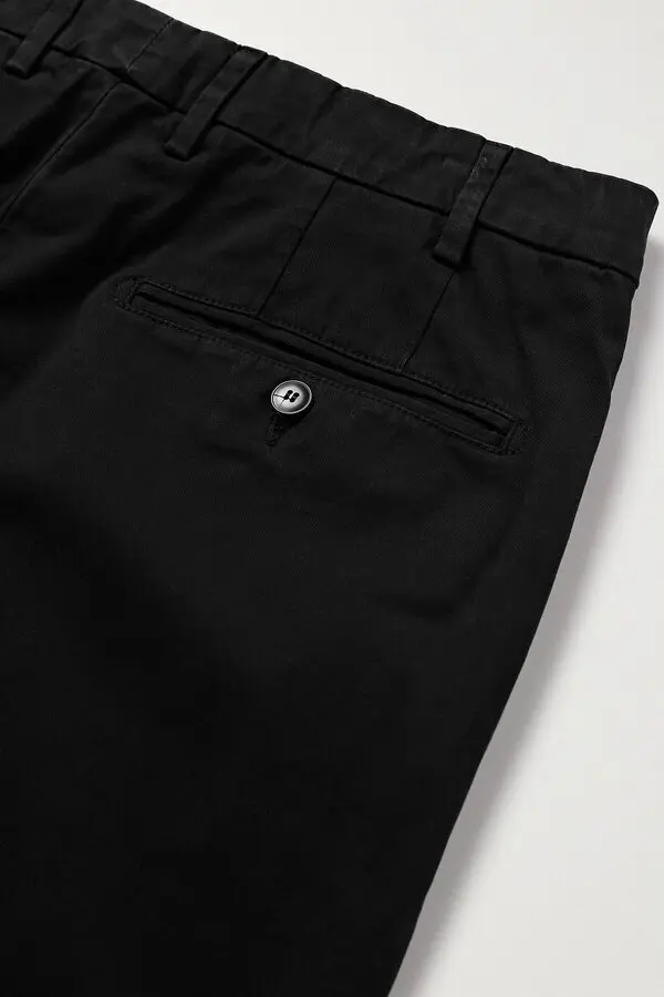 Canali Slimfit Cottonblend Twill Chinos