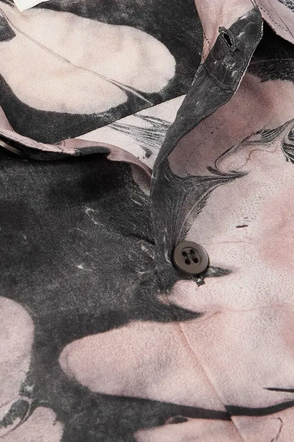 Dries Van Noten Floralprint Silkvoile Shirt