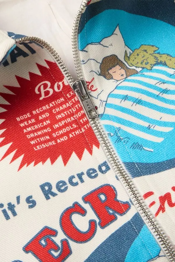 BODE Rec. Enrichment Printed Cotton-twill Jacket
