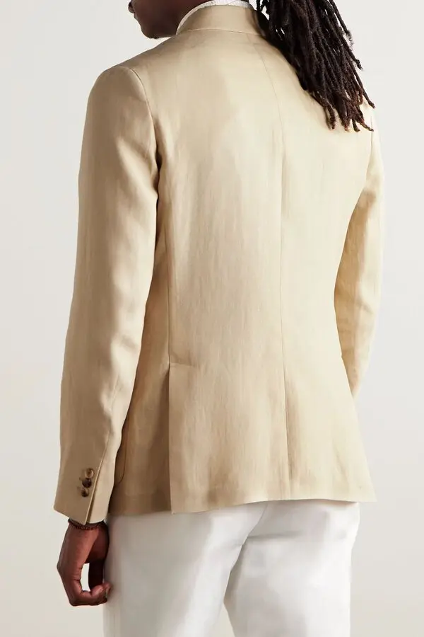 Paul Smith Doublebreasted Linen Blazer
