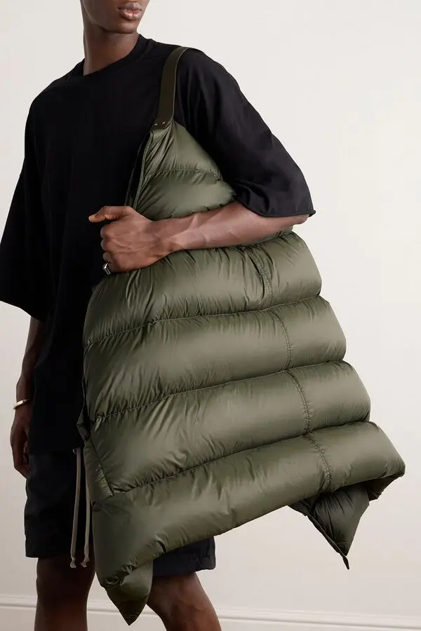 Rick Owens Quilted Shell Down Vest