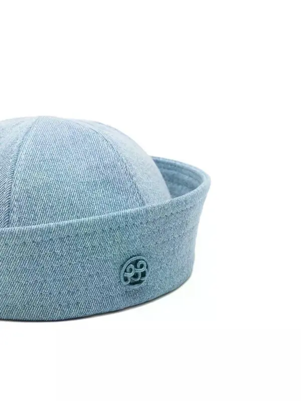 Ruslan Baginskiy Rb Logo-embroidered Denim Sailor Hat