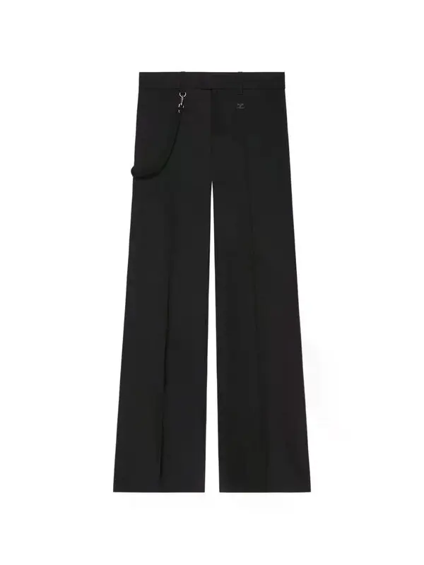 COURREGES Logo Patch Trousers