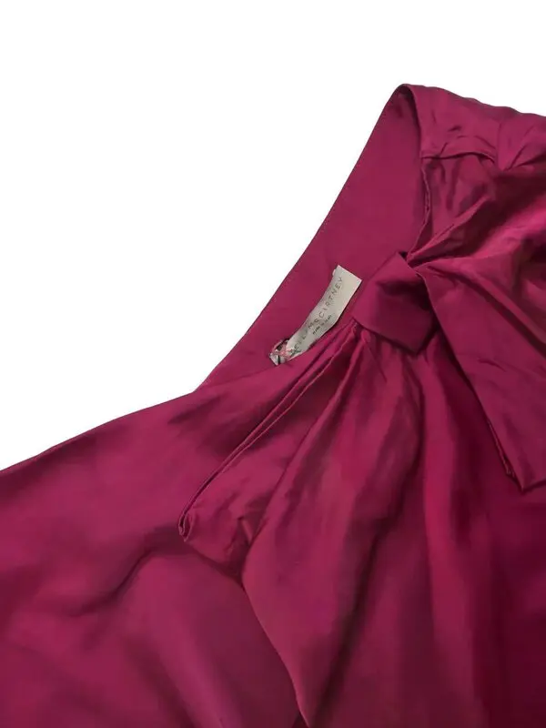 Stella McCartney Knot-detail One-shoulder Dress