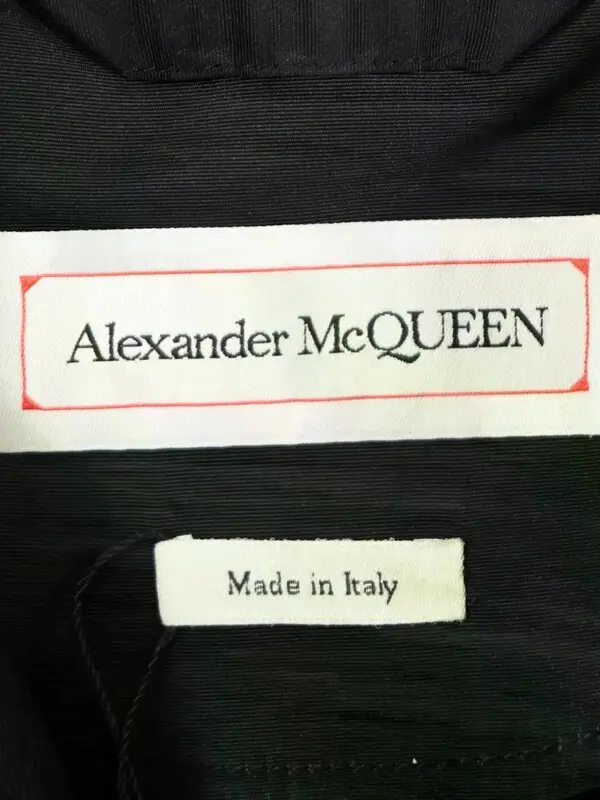Alexander McQueen Canvas High-neck Zip Jacket
