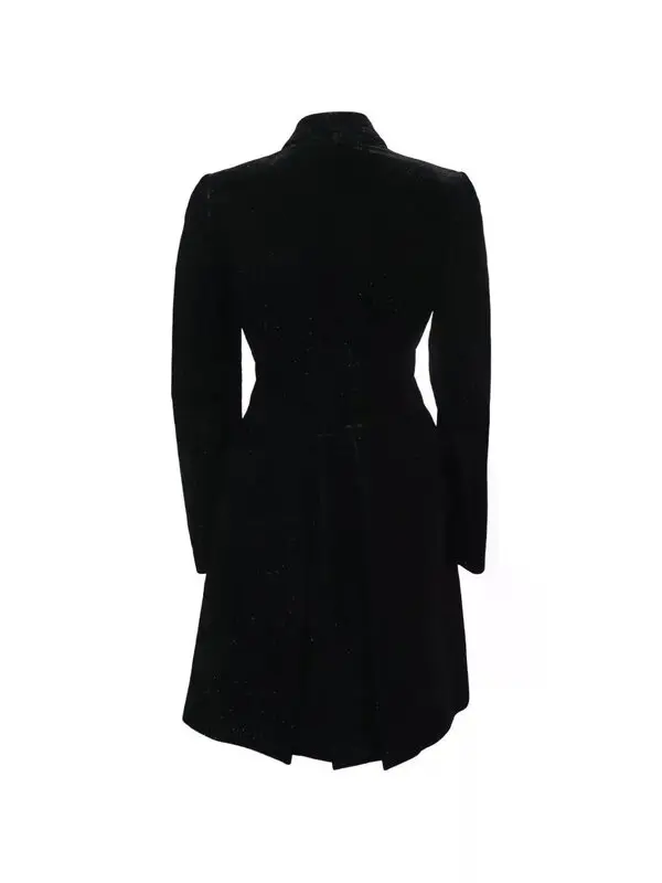 Alaïa Double-breasted Glitter Coat