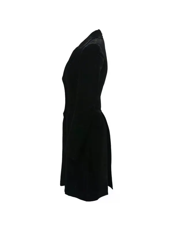 Alaïa Double-breasted Glitter Coat