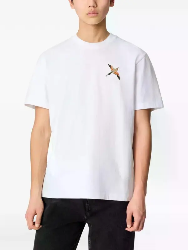 Axel Arigato Micro Bee Bird Embroidered T-shirt