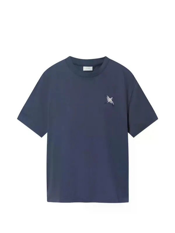 Axel Arigato Micro Bee Bird Embroidered T-shirt - Blue