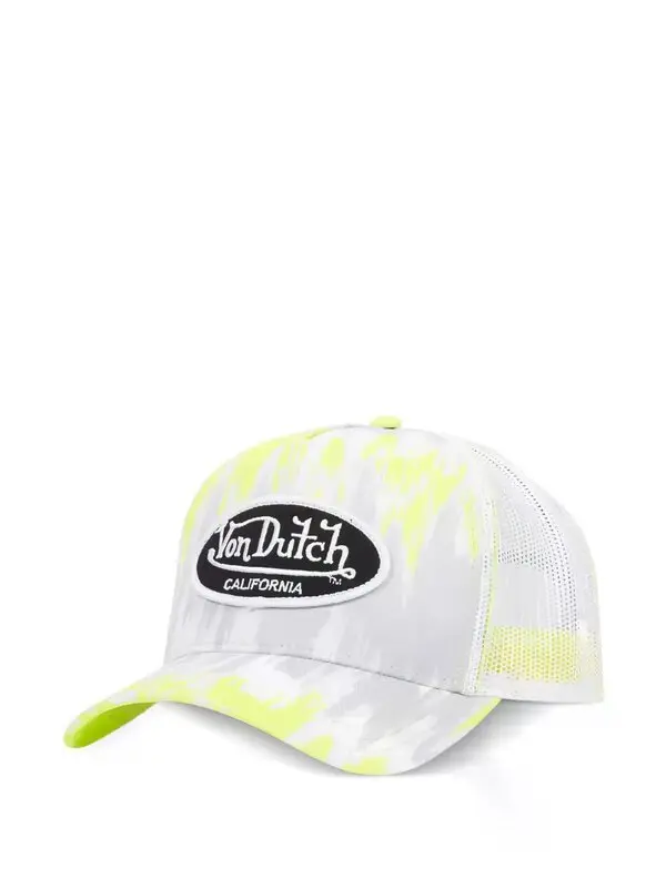 VON DUTCH Logo Patch Mesh Panel Cap