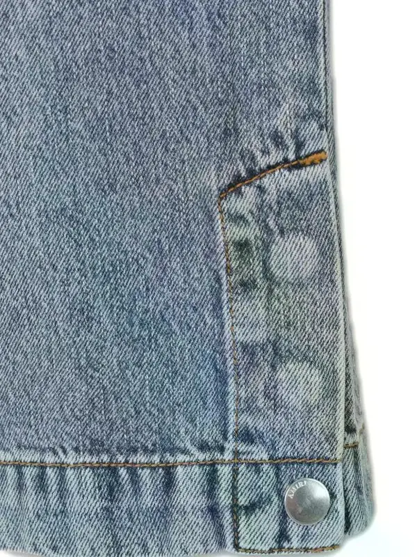 Amiri Drawstring Wide-leg Jeans