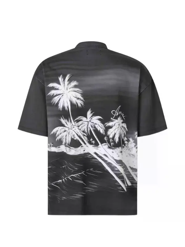 Amiri Palm Tree-print T-shirt