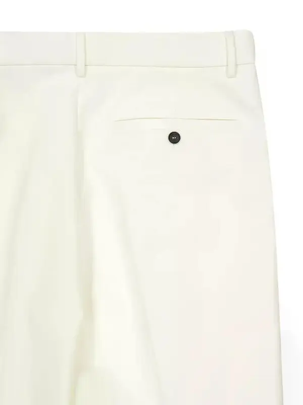 FERRAGAMO Pleated Straight-leg Trousers