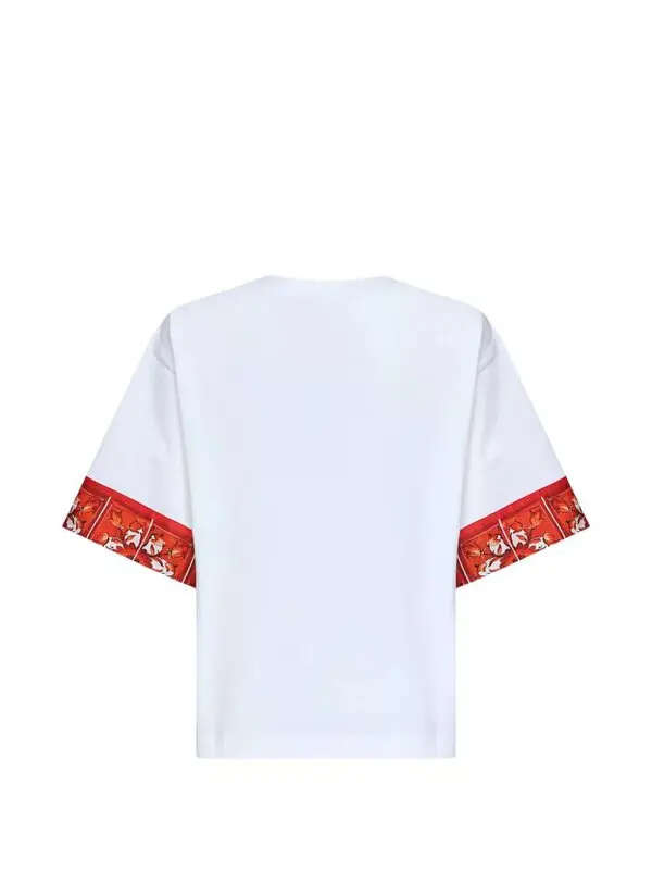 Dolce & Gabbana Dg Logo Embroidered T-shirt