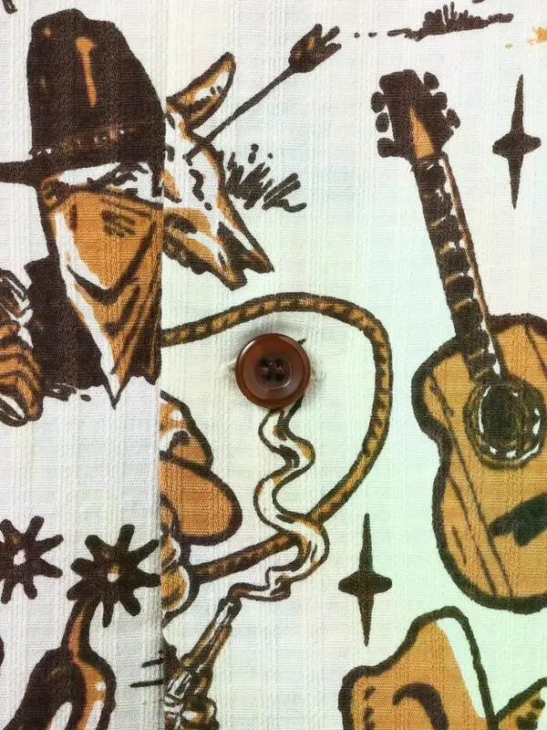 STAR OF HOLLYWOOD Graphic-print Short-sleeved Shirt