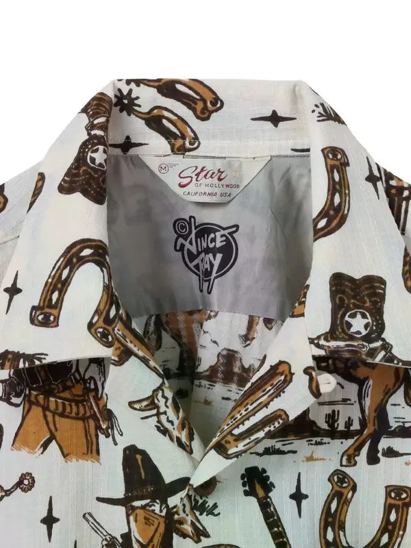 STAR OF HOLLYWOOD Graphic-print Short-sleeved Shirt