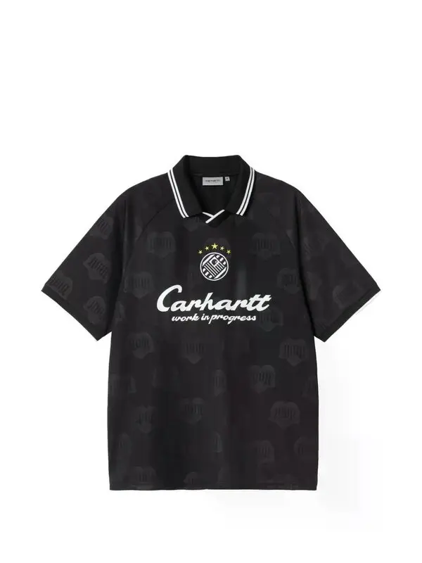 Carhartt Work In Progress S/s Terrace Logo-print T-shirt - Black