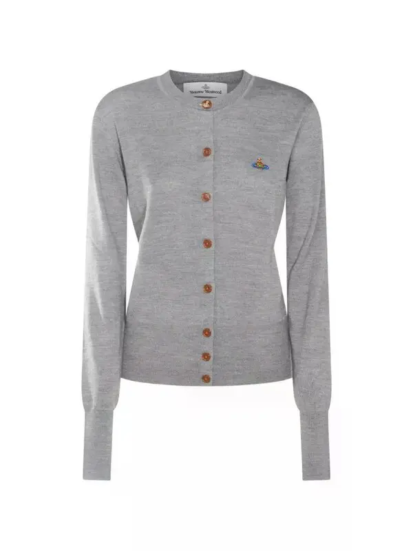VIVIENNE WESTWOOD Bea Button-up Cardigan - Grey