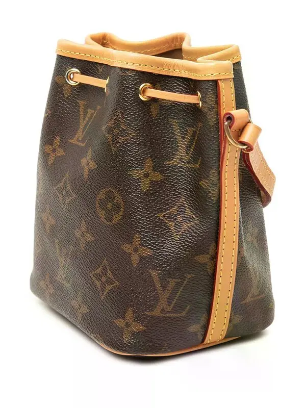 LOUIS VUITTON Monogram Nano Noe Bucket Bag