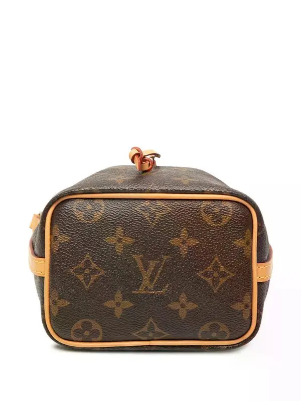 LOUIS VUITTON Monogram Nano Noe Bucket Bag