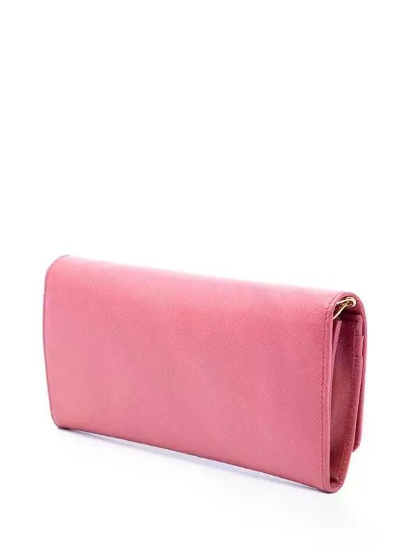 Prada Saffiano Leather Wallet On Chain Crossbody Bag