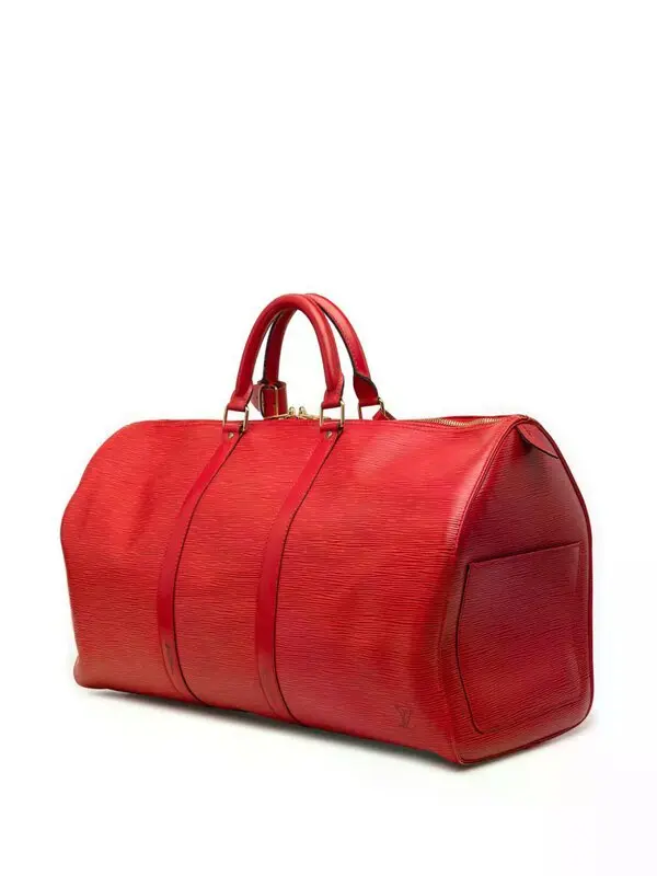 LOUIS VUITTON Epi Keepall 50 Travel Bag