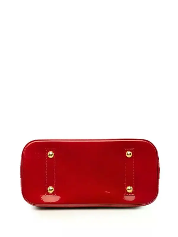 LOUIS VUITTON Monogram Vernis Alma Pm Handbag