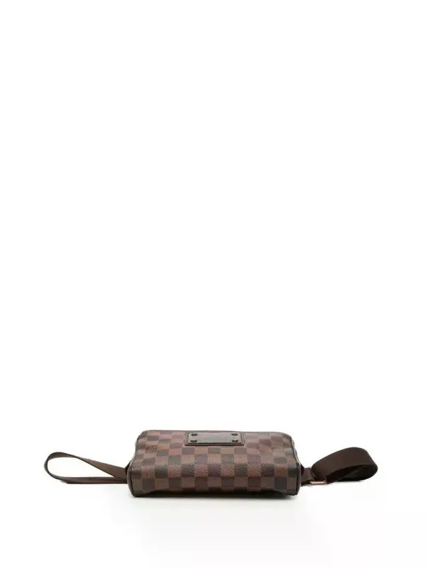 LOUIS VUITTON Damier Ebene Brooklyn Bum Bag Belt Bag