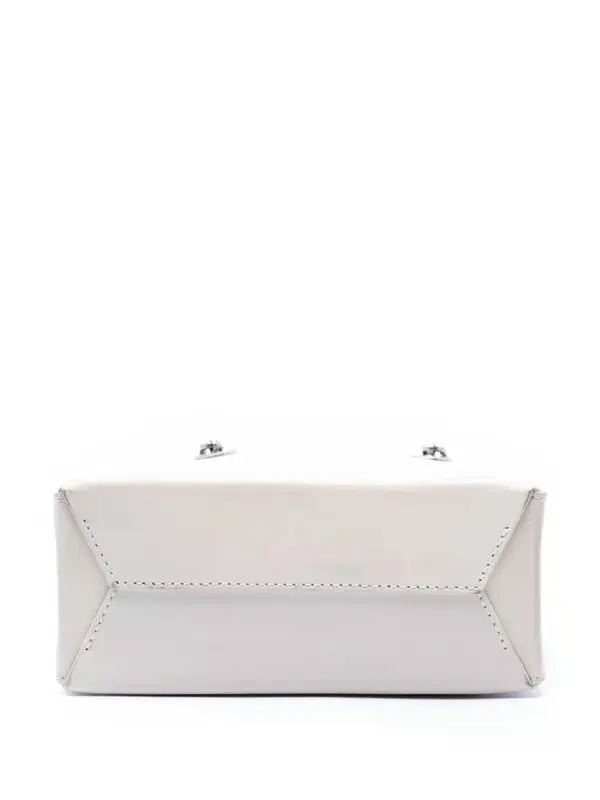 Fendi Small Leather Shopping Tote Satchel