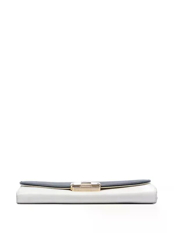 Dior 2014 Bicolor Calfskin Wallet On Chain Handbag