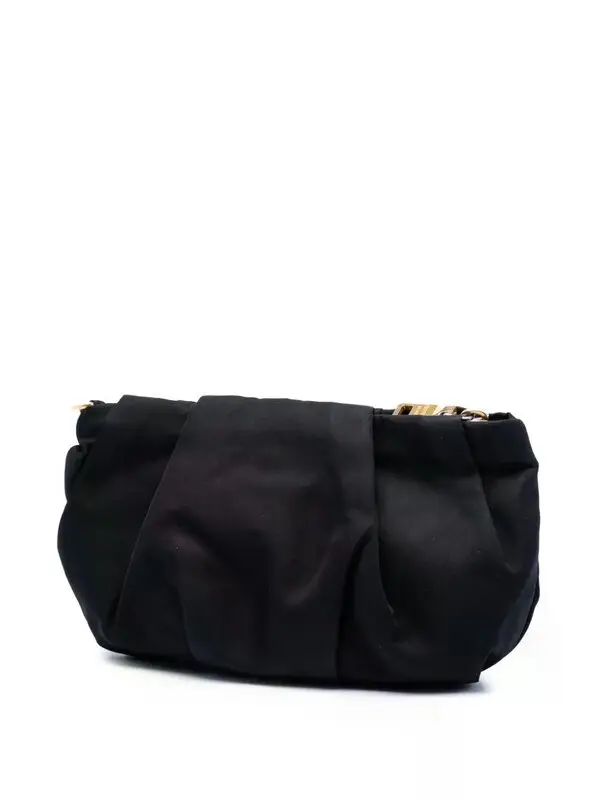 Prada Tessuto Bow Wristlet Clutch Bag
