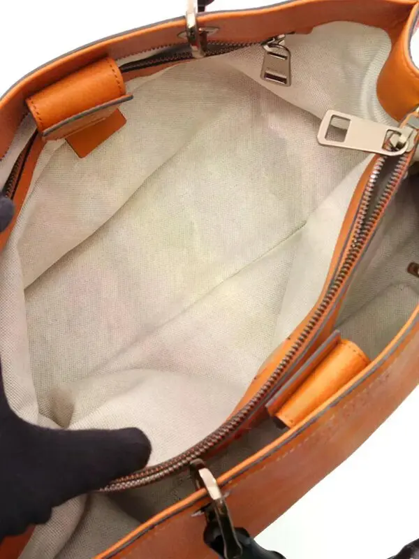 Gucci Calfskin Bamboo Shopper Satchel