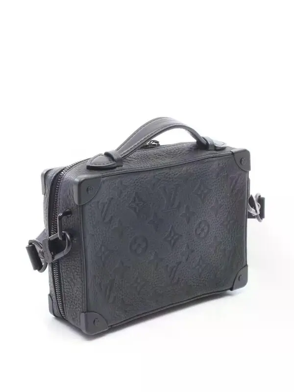 LOUIS VUITTON Monogram Taurillon Soft Trunk Crossbody Bag