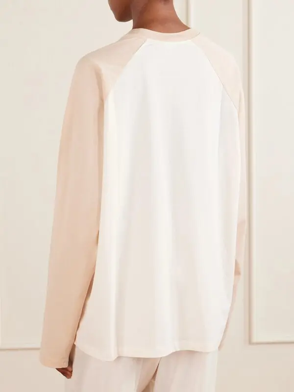 Wardrobe.NYC Raglan Cotton-jersey T-shirt