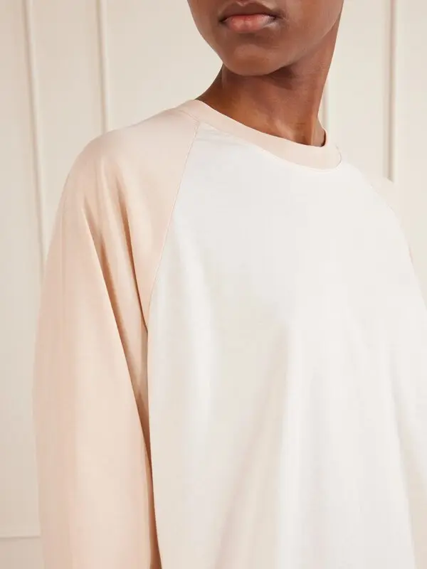 Wardrobe.NYC Raglan Cotton-jersey T-shirt