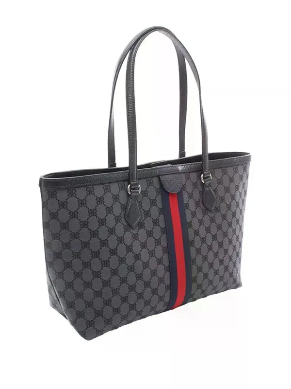 Balenciaga Hacker Project Medium Bb Supreme Ophidia Tote Bag