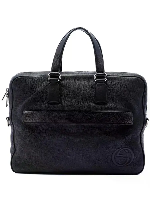 Gucci Calfskin Soho Briefcase Business Bag
