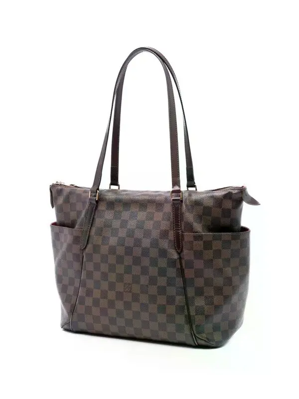 LOUIS VUITTON Damier Ebene Totally Mm Tote Bag