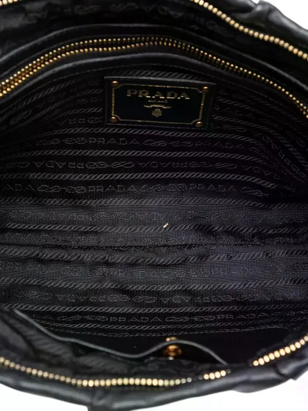 Prada Nappa Antique Bow Clutch Bag